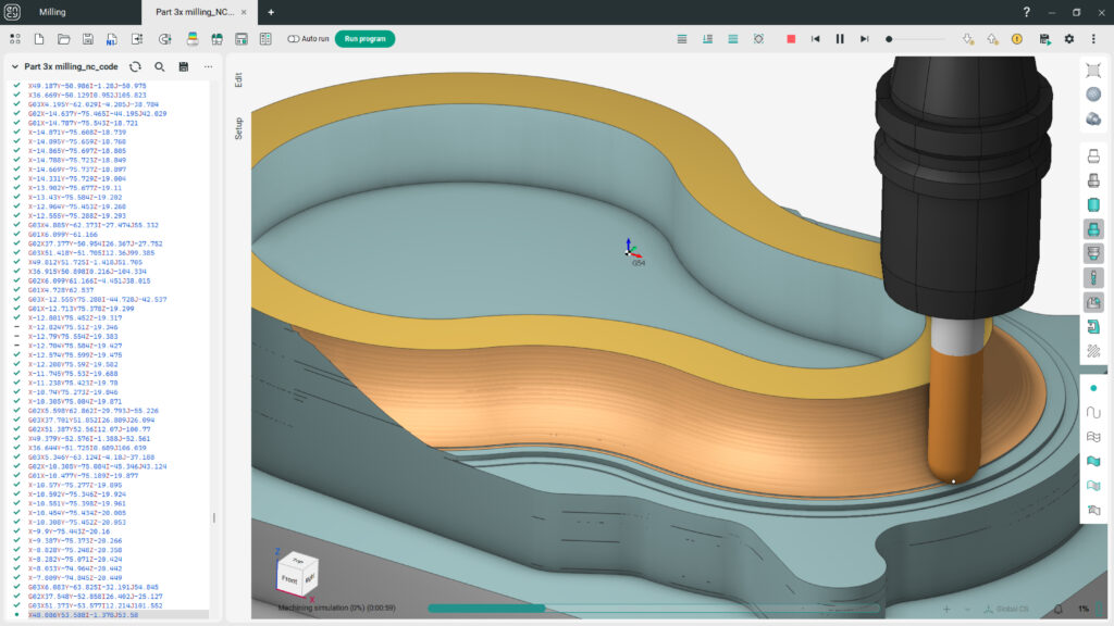 ENCY Tuner: Shop-floor NC-code simulation software – ENCY CAD/CAM software