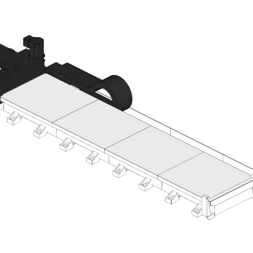 Linear Track ABB IRBT4004 Mirrored 5m Specs and Applications | ENCY CAD ...